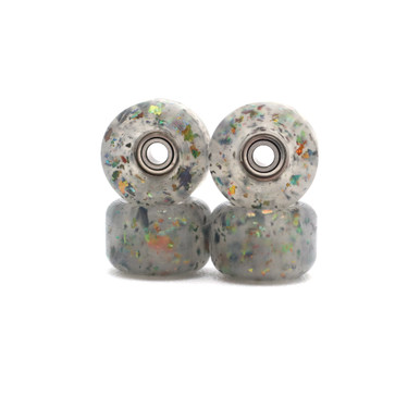 Blistered X Flatface G4 Urethane Wheels Fireworks Flatface Fingerboards