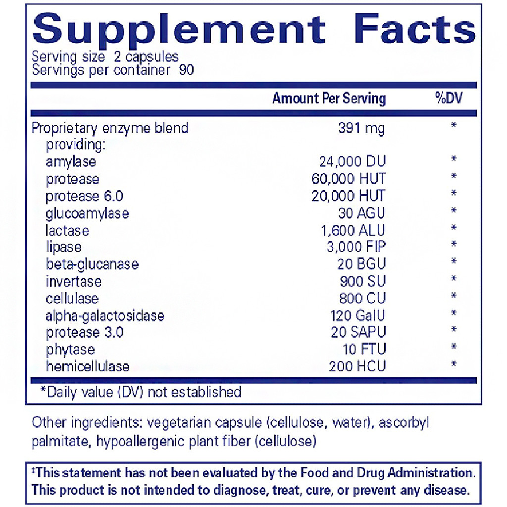 Digestive Enzymes Ultra by Pure Encapsulations