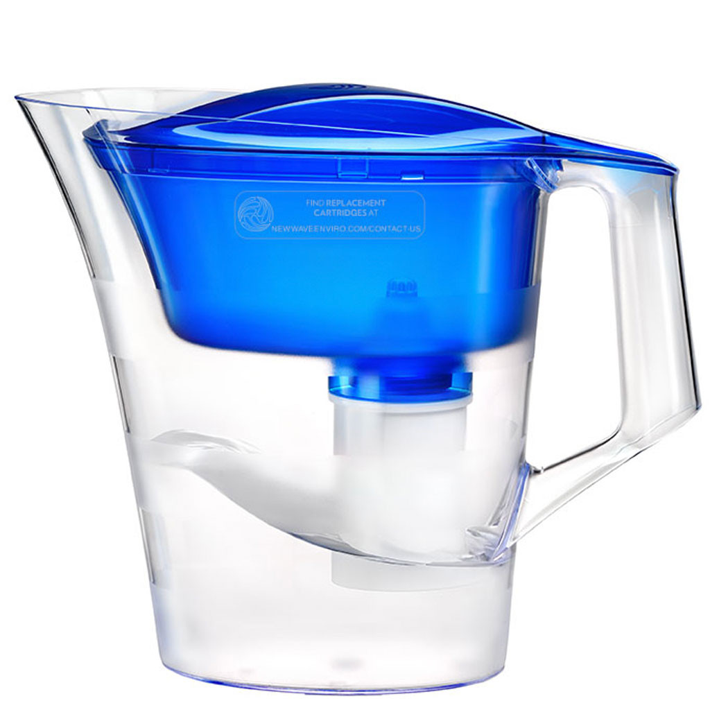 The Alkaline Plus Lead Removal Filter Pitcher by New Wave Enviro