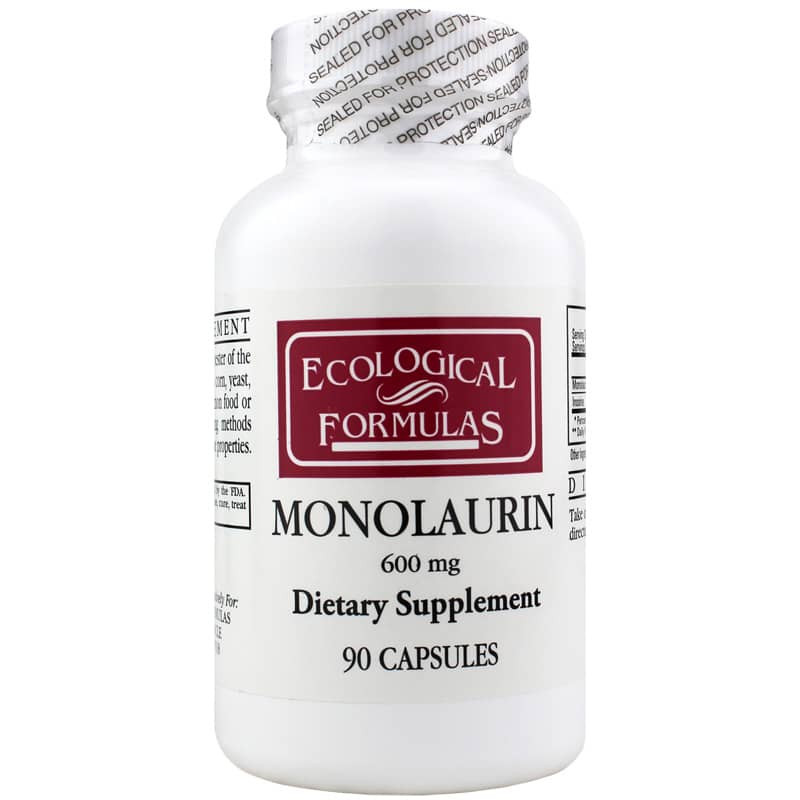 MONOLAURIN 600 MG 90 CAPSULES Ecological Formulas
