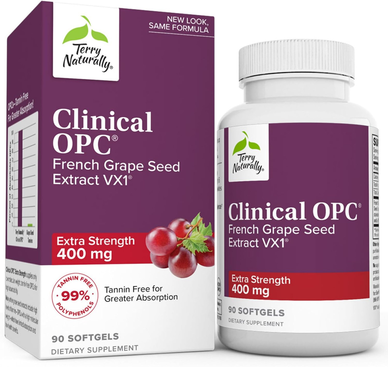 Clinical OPC 400 mg | Walsh Natural Health