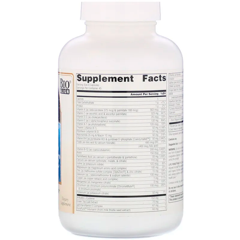 Life Force Multiple No Iron | Source Naturals