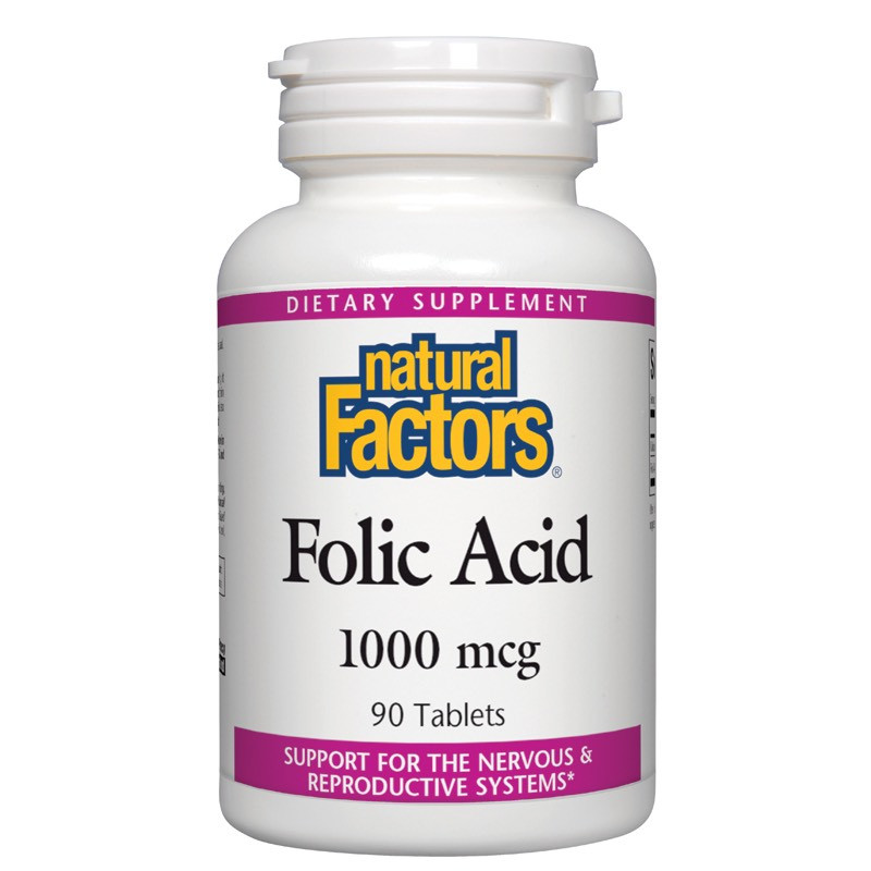 Folic Acid by Natural Factors
