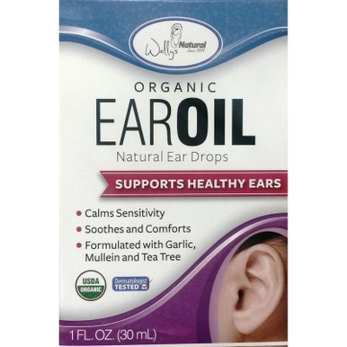 EAR OIL EAR DROPS ORGANIC 1 FL OZ Wally's Natural