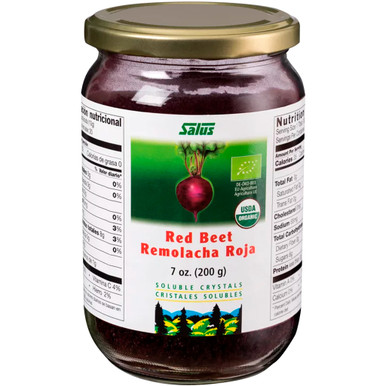 RED BEET CRYSTALS 7OZ (200 GRAM) Salus Haus