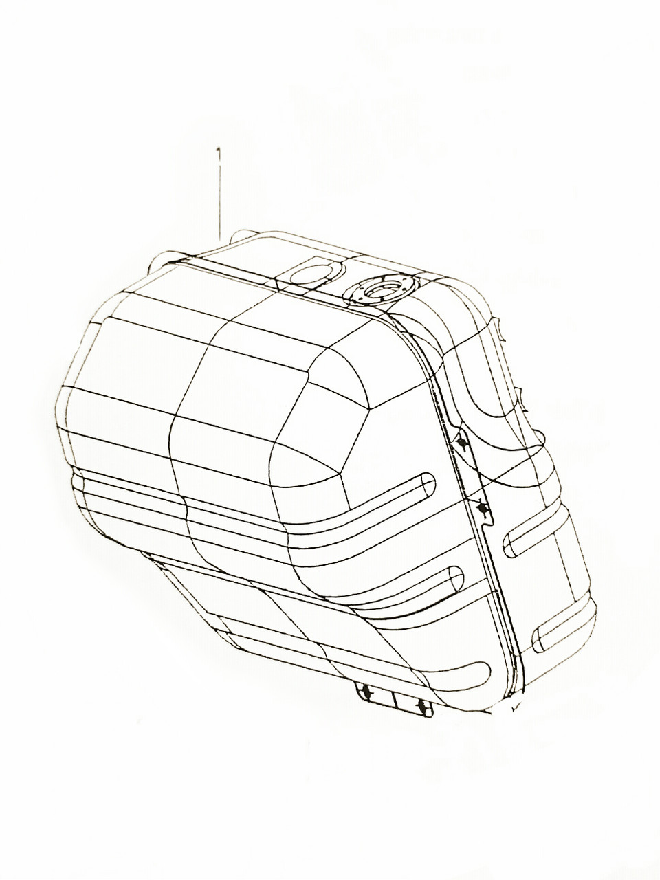 Fuel Tank 007515301C91, E007515756C91 for Mahindra Tractor OEM Quality ...