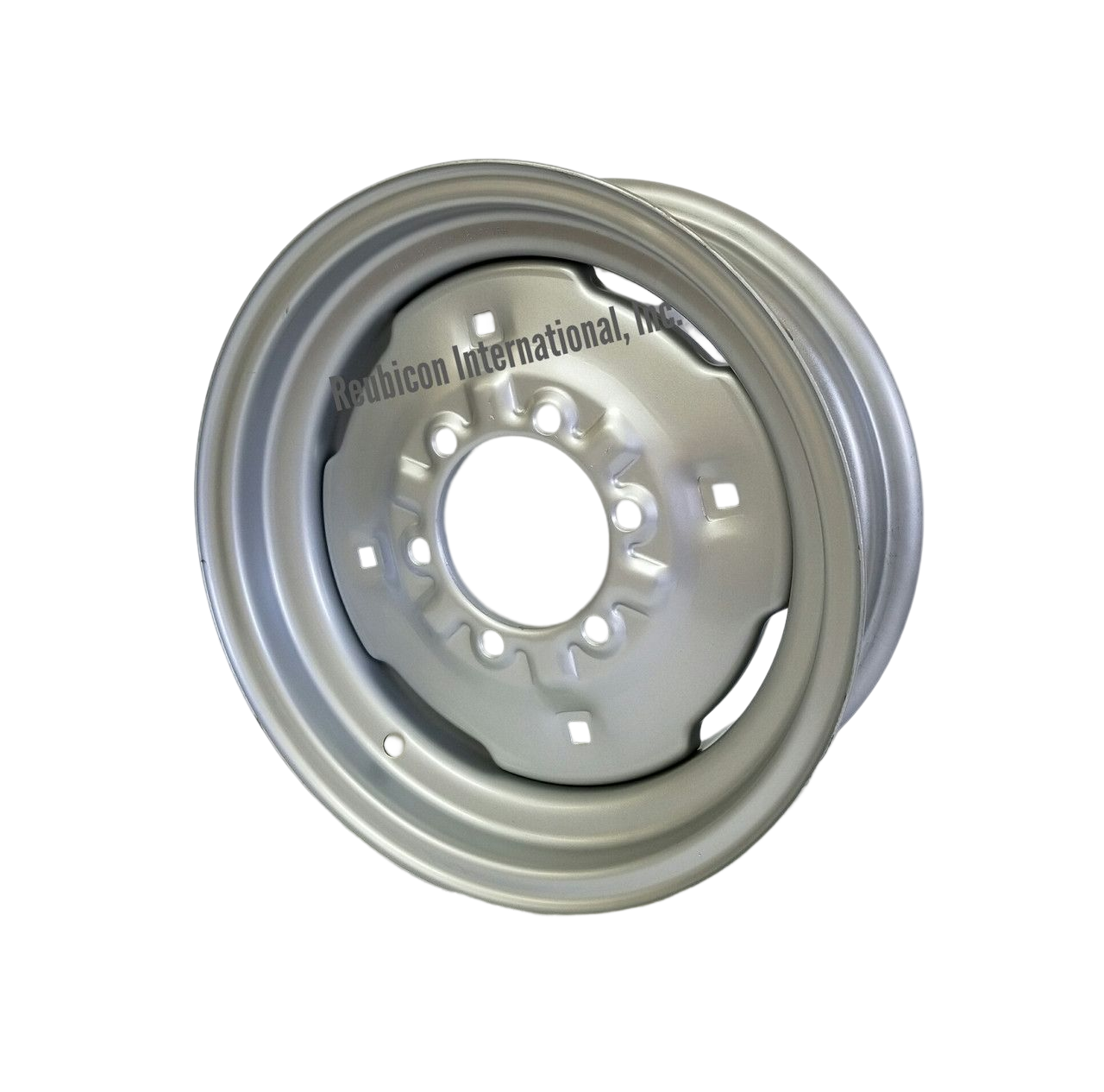 5.5" x 16" Universal Front Wheel Rim for Tractor – Silver Steel – OEM ...