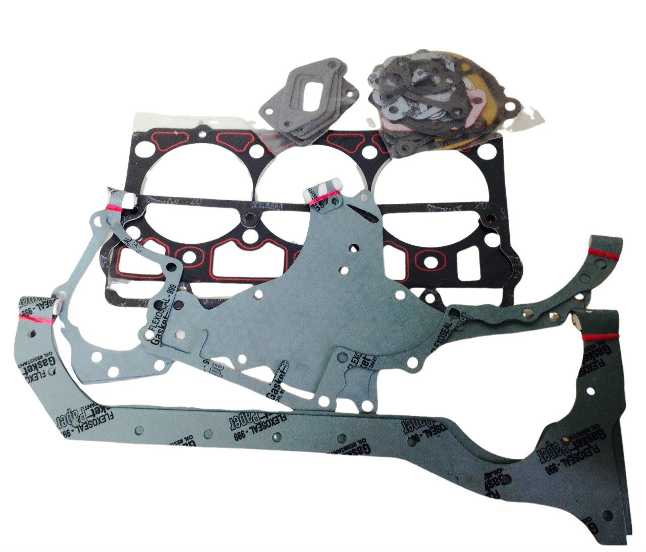 Mahindra Tractor GASKET SET with HEAD GASKET for 3 Cyl Old Design ...