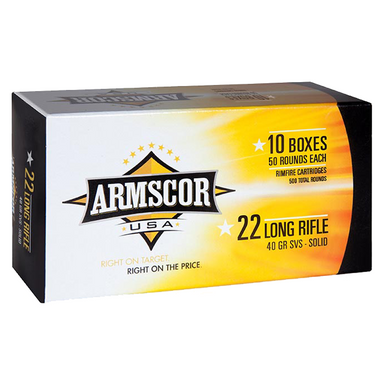 Armscor .22 Long Rifle Standard Velocity 40 Grain