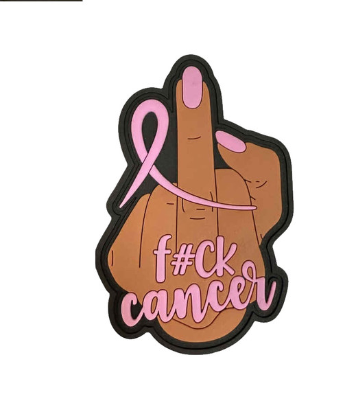 F Cancer PVC Glow Patch - TUFF Products