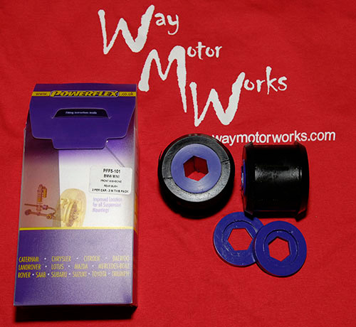 Powerflex Front Control Arm Polyurethane Bushing kit R50 R52 R53 - Way ...