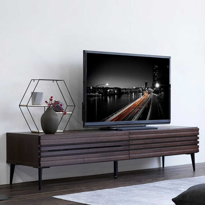 ROOK TV Board Walnut - Hommage Lifestyle Pte Ltd