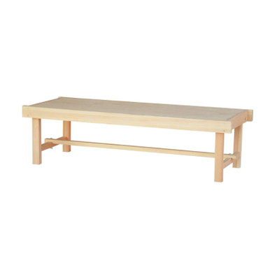 YOUBI Hinoki wooden bench (unpainted) (52030)