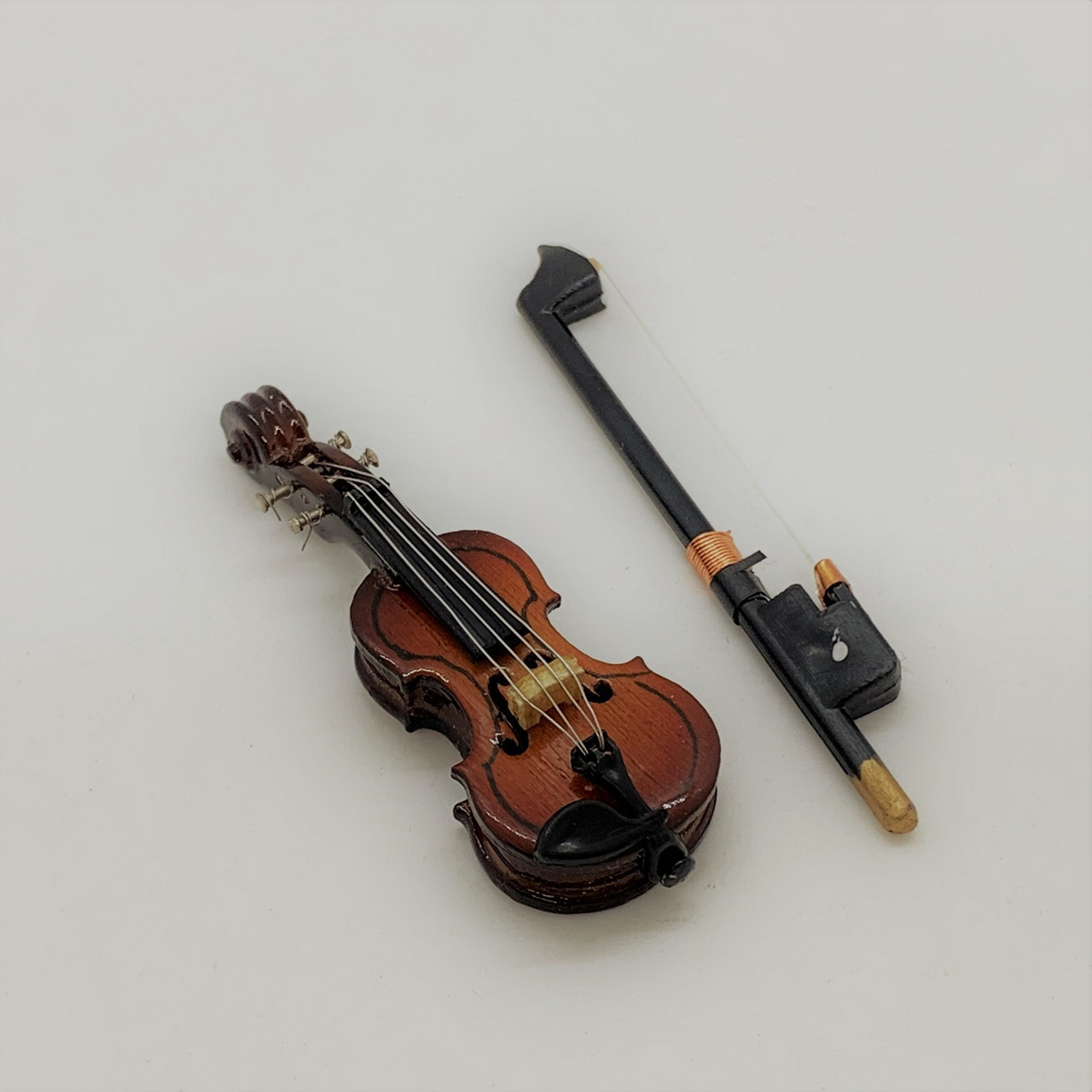 VMM100 - Mini Viola with Case - Jeepers Dollhouse Miniatures