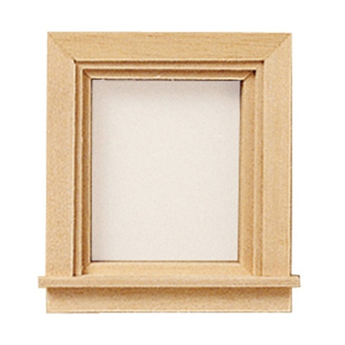 HW5040 - Traditional Single Light Window - Jeepers Dollhouse Miniatures