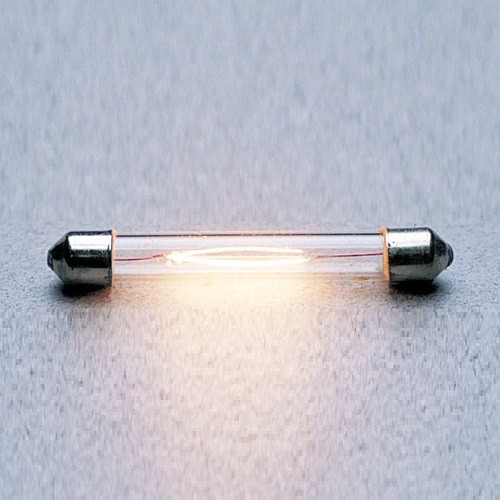 Clear (Superbright) Fluorette Showcase Bulb - Jeepers Dollhouse Miniatures