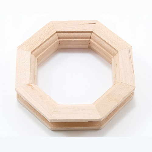 CLA71110 - Octagon Window - Jeepers Dollhouse Miniatures
