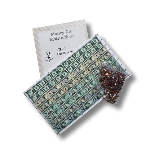 MIS0073 - Money Currency Kit - United States - Jeepers Dollhouse Miniatures