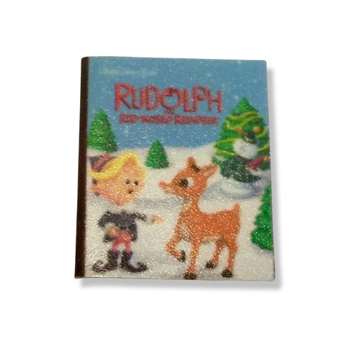CIMIB182 - Rudolph the Red Nosed Reindeer (book) - Jeepers Dollhouse ...