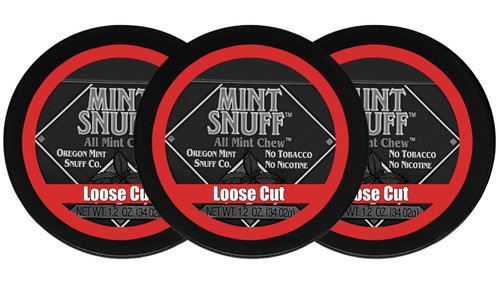 Oregon Mint Snuff Loose Cut - 3 Cans