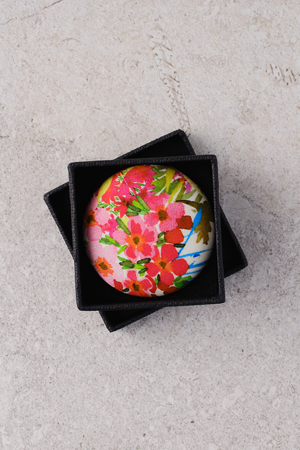 Liberty Print Magnetic Brooch