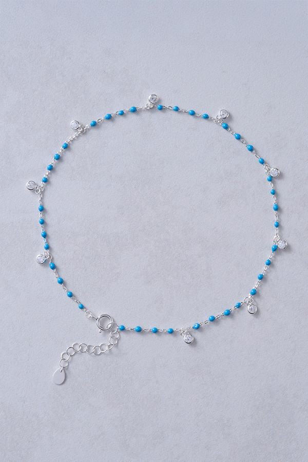 Beaded Ankle Chain