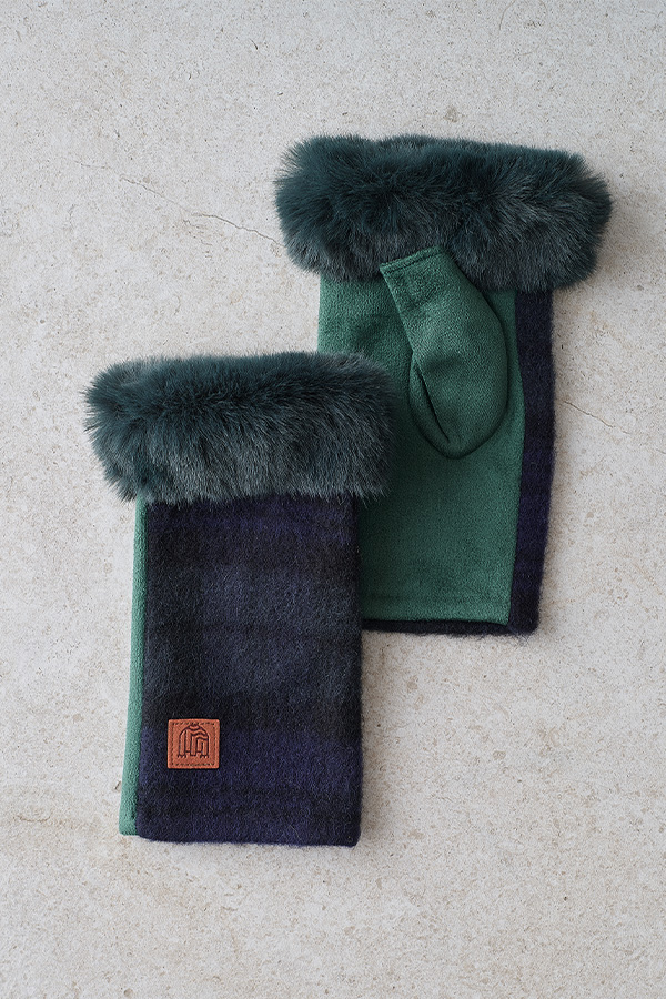 Lambswool Fingerless Mittens