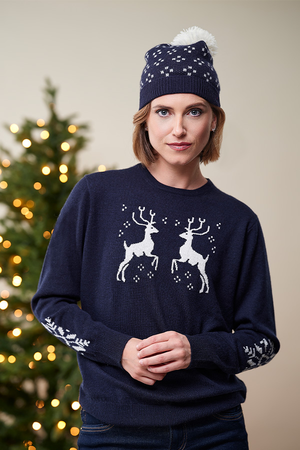 Cashmere Bobble Hat