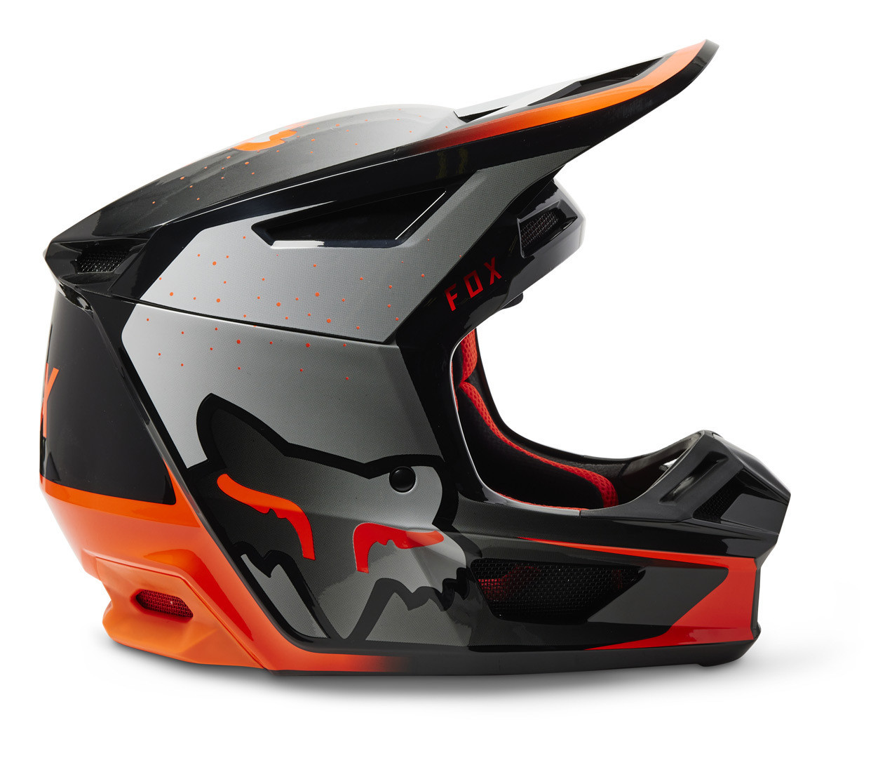 HELMET FOX V2 VIZEN FLUORESCENT ORANGE