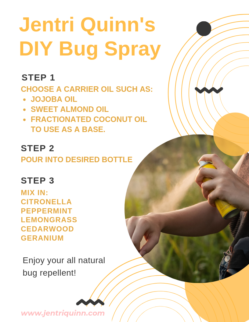 All Natural Bug Spray Recipe That Works (As Seen On TV) - Jentri Quinn ...