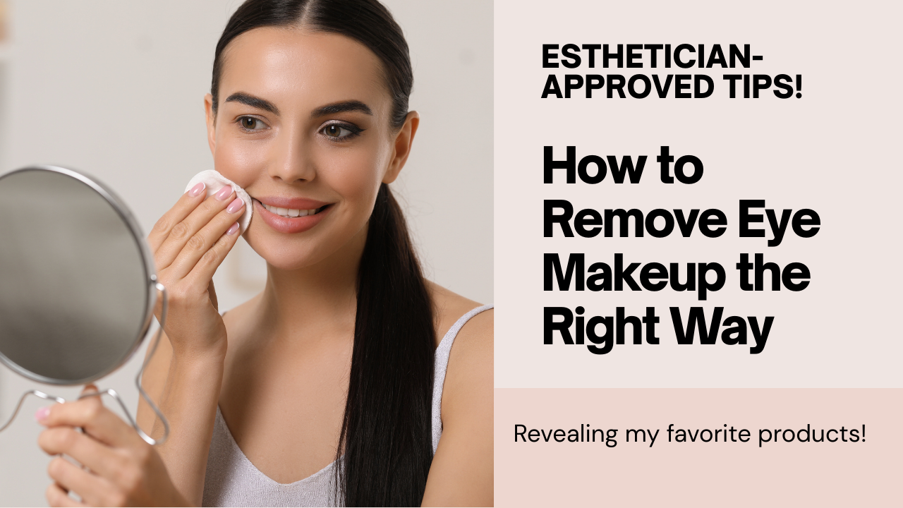 The Right Way to Remove Eye Makeup (And Restore Your Eye Area at Night ...