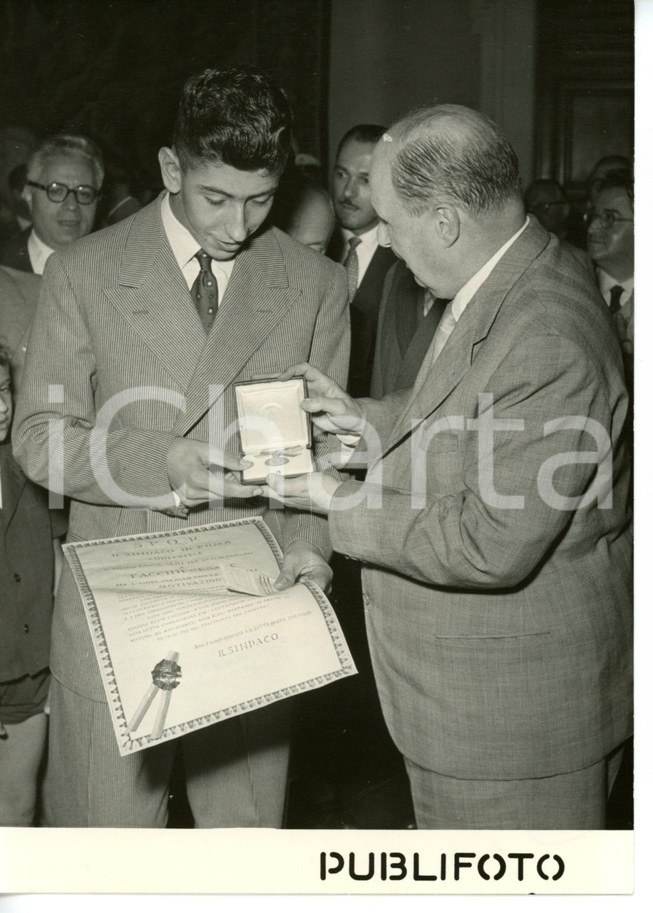 1953 ROMA Premio "Luca Seri" - Salvatore REBECCHINI premia Cesare ...