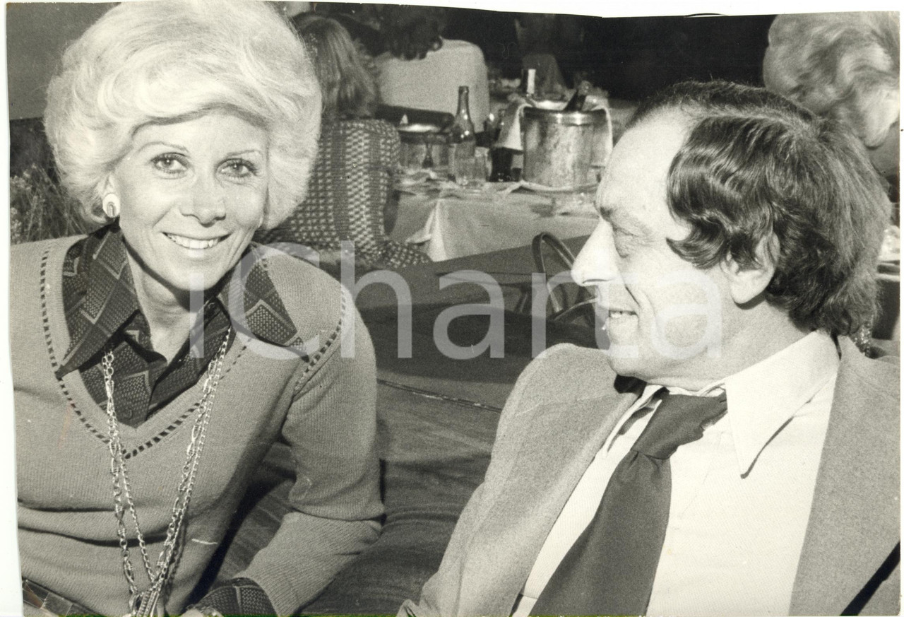 1980 ca ITALIA TENNIS Lea PERICOLI al ristorante - Ritratto della ...