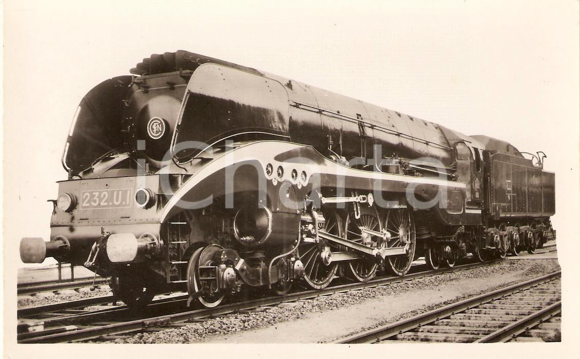 1950 FRANCE Société chemins de fer français SNCF Locomotive 232 *Scheda ...