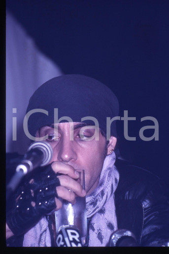 35mm vintage slide* 1985ca LITTLE STEVEN intervistato da RMC (3)