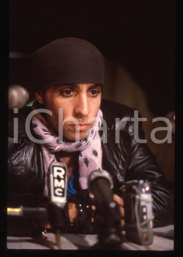 35mm vintage slide* 1985ca LITTLE STEVEN intervistato da RMC (6)