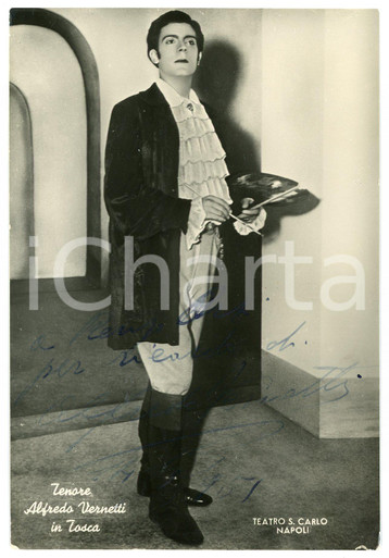 1951 NAPOLI S. Carlo - Tenore Alfredo VERNETTI in