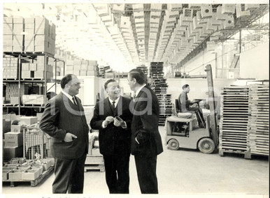 1965 ca BRUGHERIO Peppino, Niso ed Enzo FUMAGALLI consiglieri delegati ...