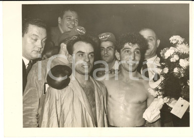1953 GINEVRA BOXE Pesi Mosca - Louis SKENA batte Nazzareno GIANNELLI *Foto