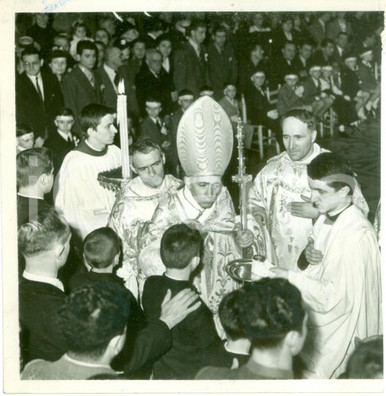 1939 MILANO Card. Ildefonso SCHUSTER impartisce