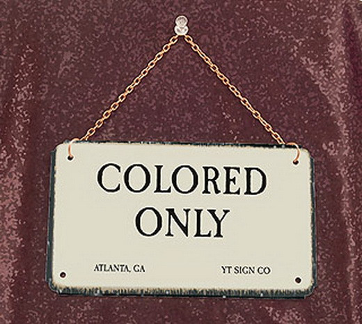 Colored Only-Historical Sign Replica with chain - Four Dees World