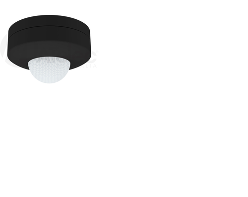 Motion Sensor PIR Surface 360° Black - AJ&LI Enterprise