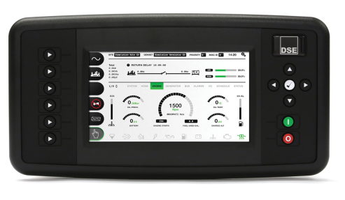 Graphical remote overview display