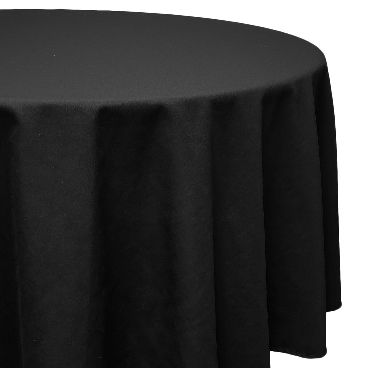 Round Polyester Fabric Tablecloths