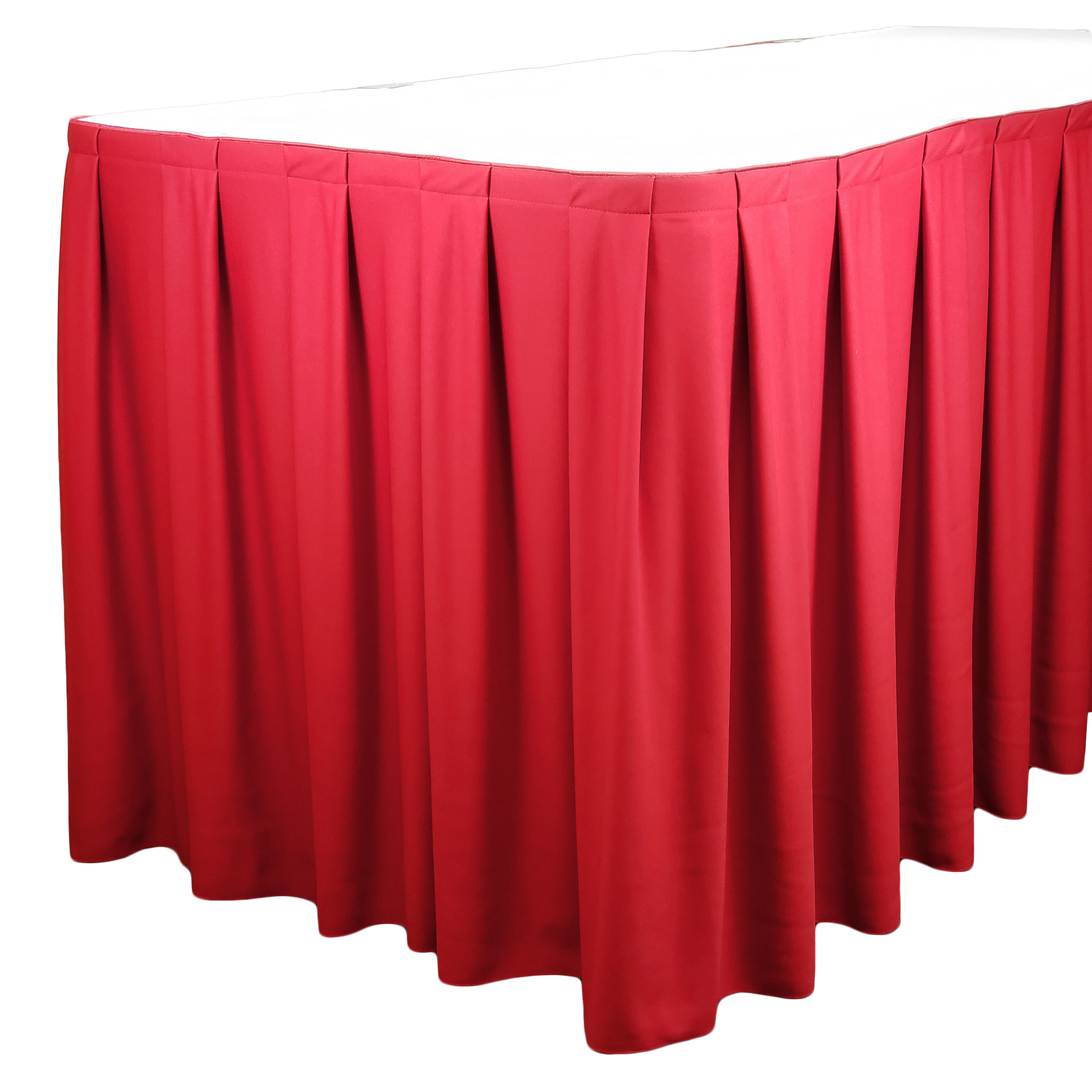 Custom Table Skirts, Table Skirt Clips and Skirting Accessories ...