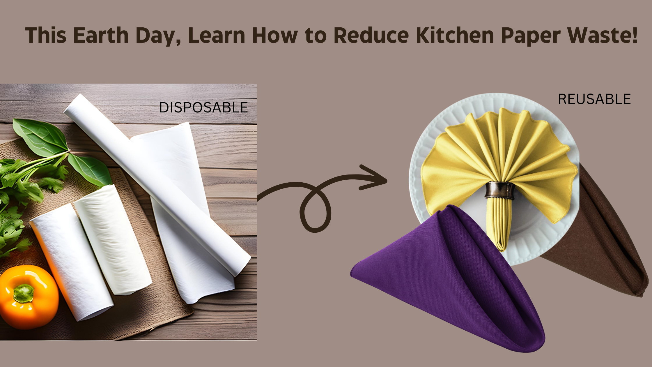 This Earth Day, Learn How to Reduce Kitchen Paper Waste ...