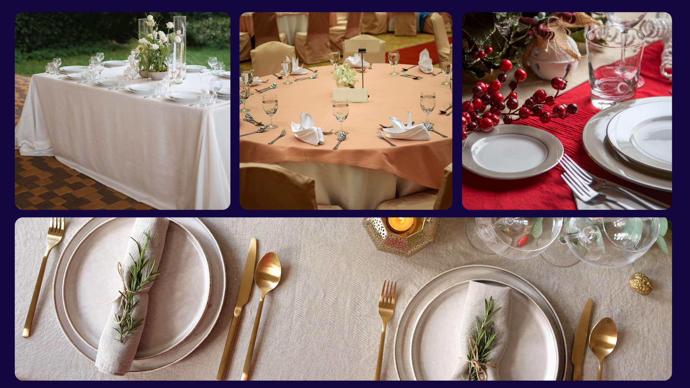 How Table Linens Elevate Your Dining Experience? - TableLinensforLess