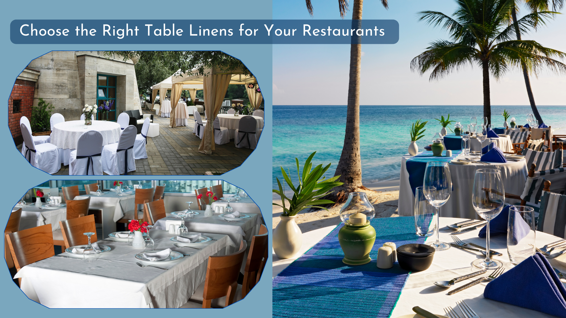 Table Linens for Restaurant Owners: Choosing Durable and Functional ...