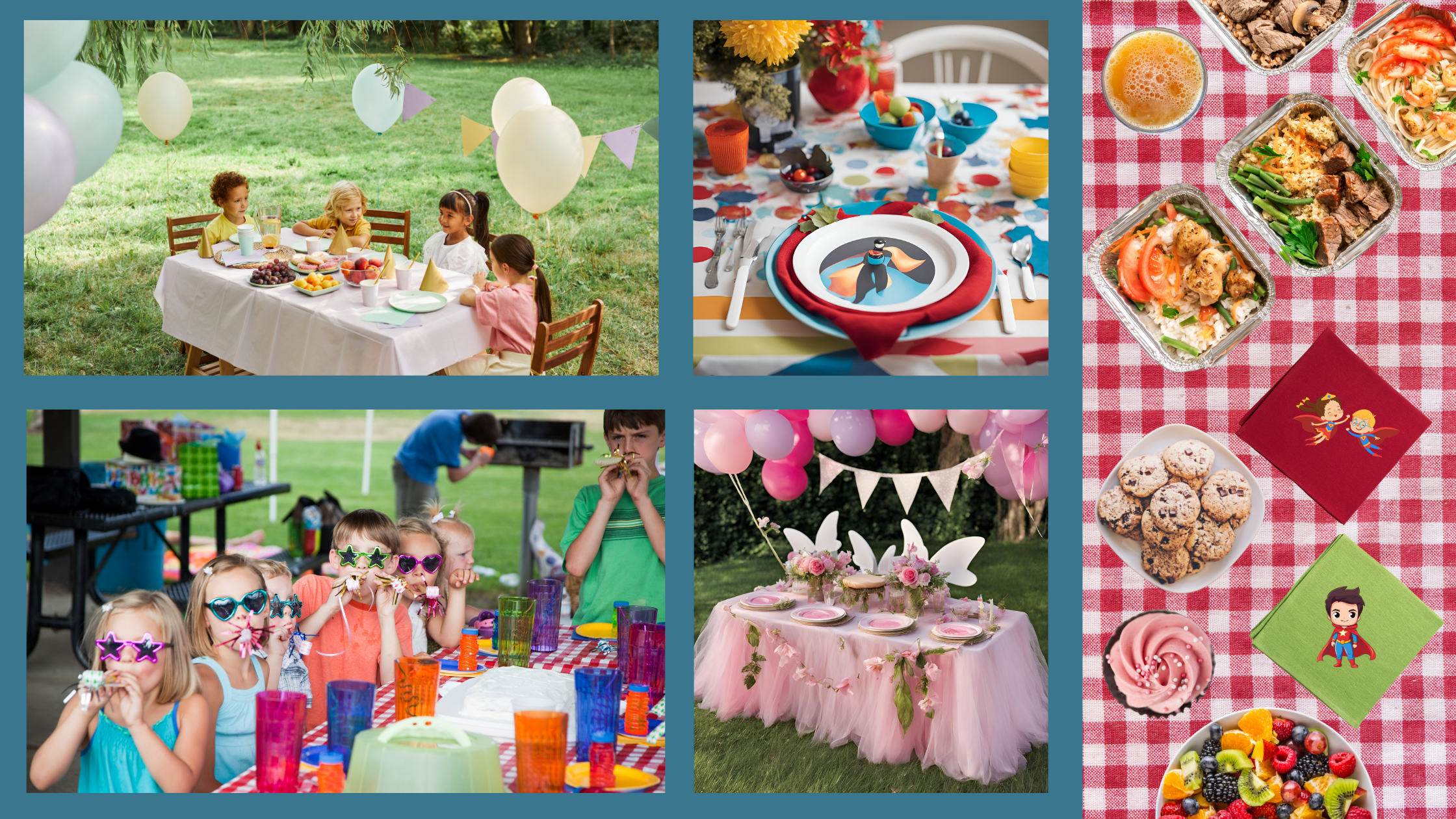 Creative Table Settings for Kids' Parties: From Superheroes to Fairies ...