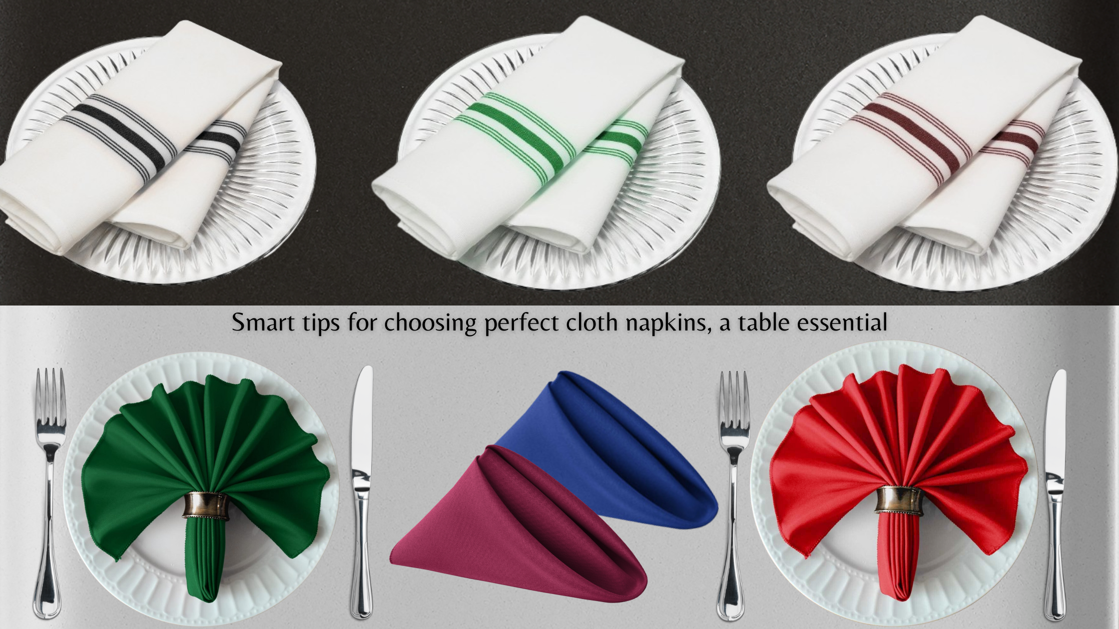 Tips You Must Know While Buying Cloth Napkins - TableLinensforLess